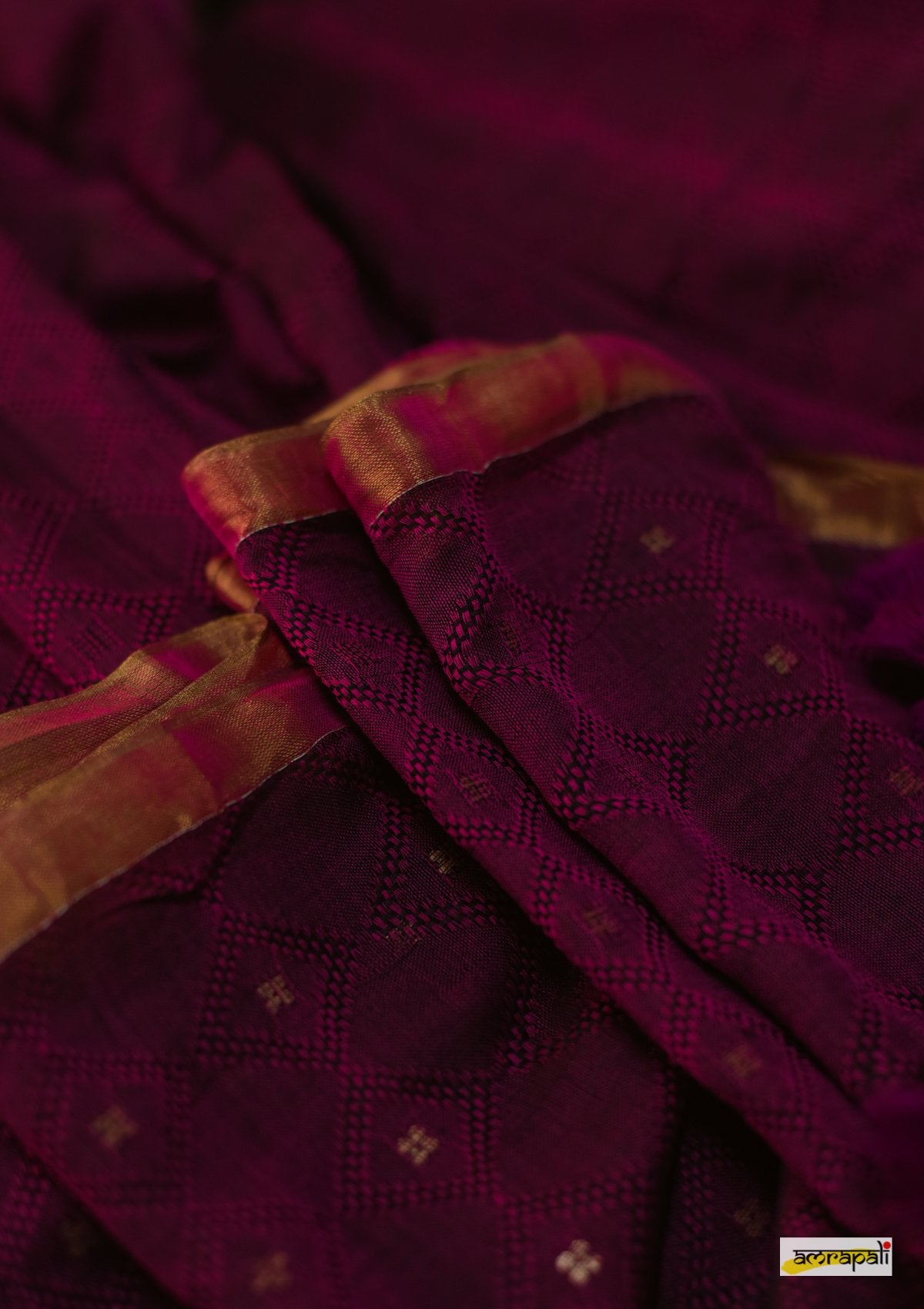 Pure Mercerised Cotton in Jacquard Weave with Woven Sequins – Amrapali ...