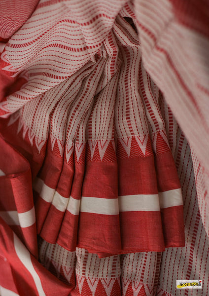 Handloom Pure Cotton with Kantha inspired weave – Amrapali Boutique