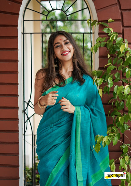 Handwoven Pure Matka with Woven Gold Sequins – Amrapali Boutique